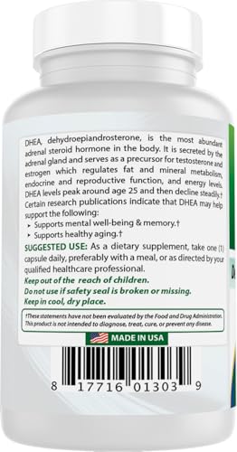 DHEA for healthy aging support