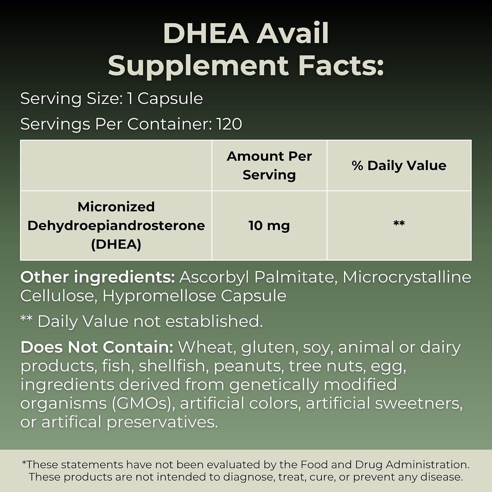 DHEA for hormonal balance