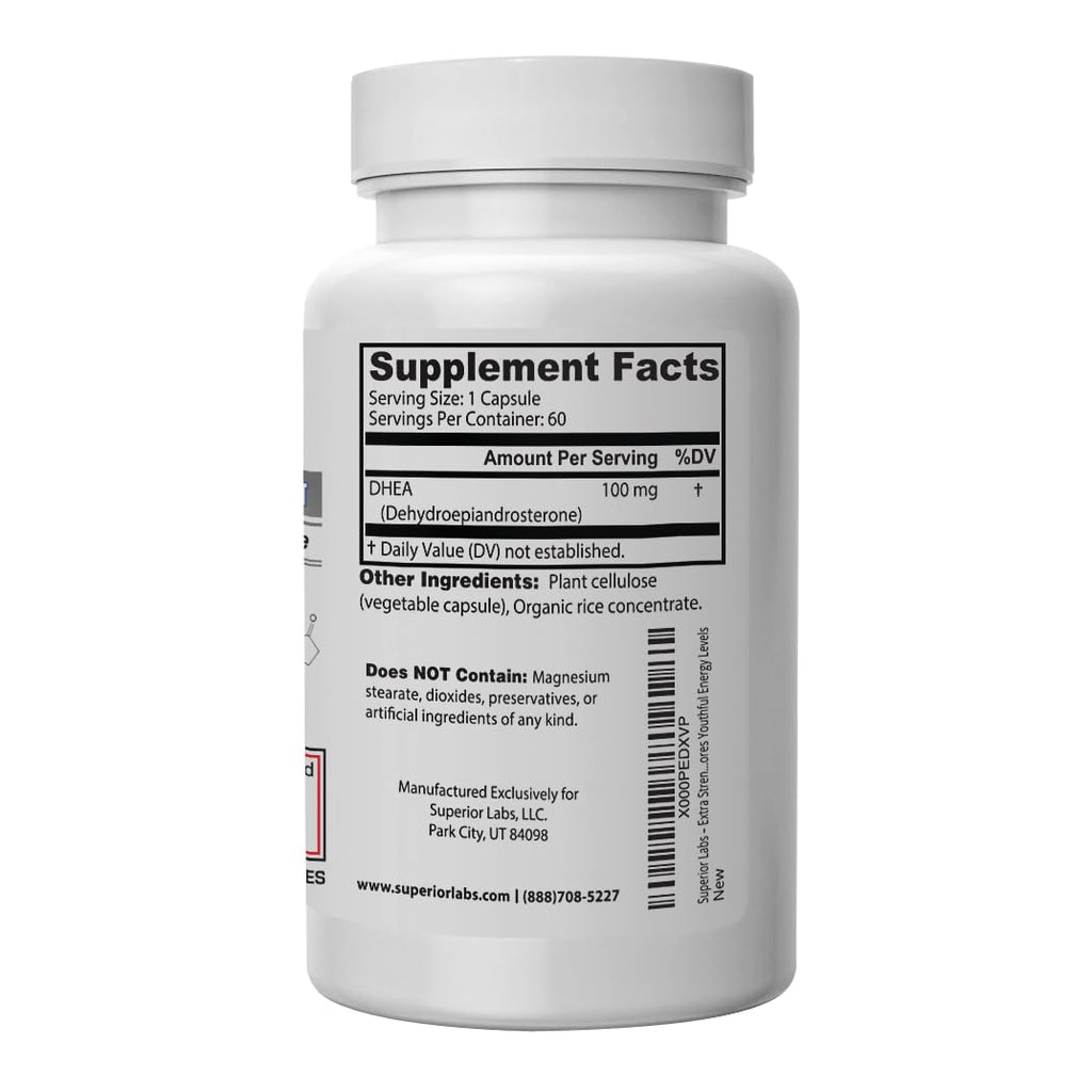 DHEA for hormone balance and energy