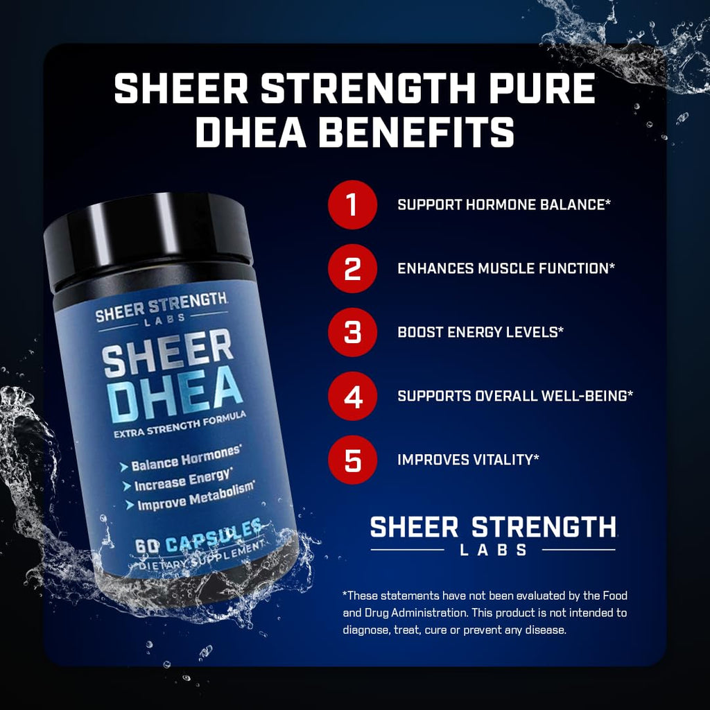 DHEA for improved energy levels