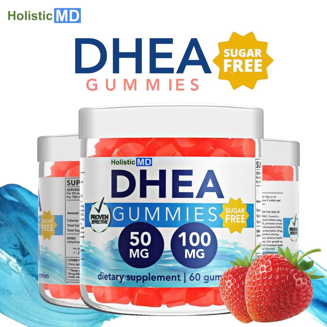 DHEA gummies for energy support