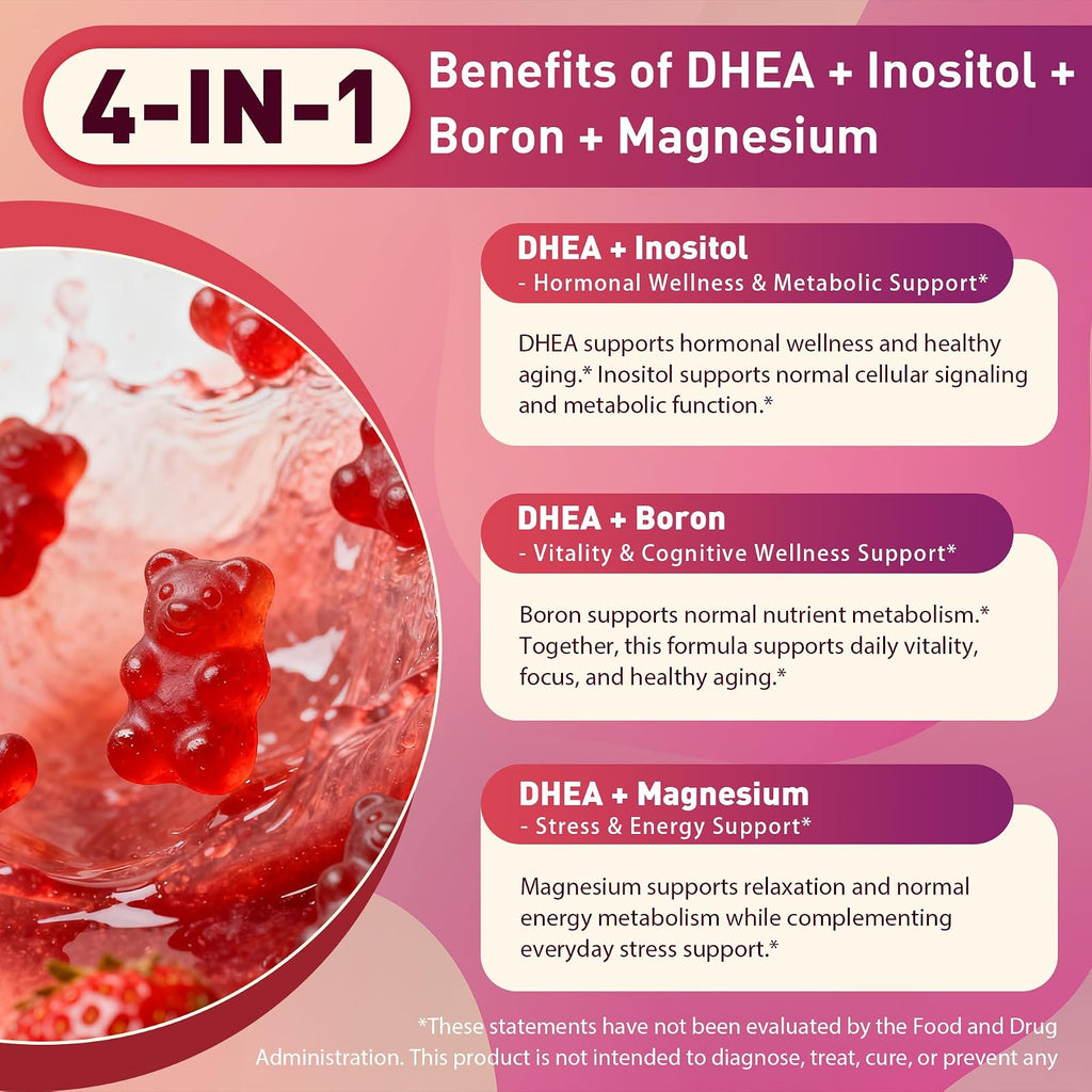 DHEA gummies for healthy aging