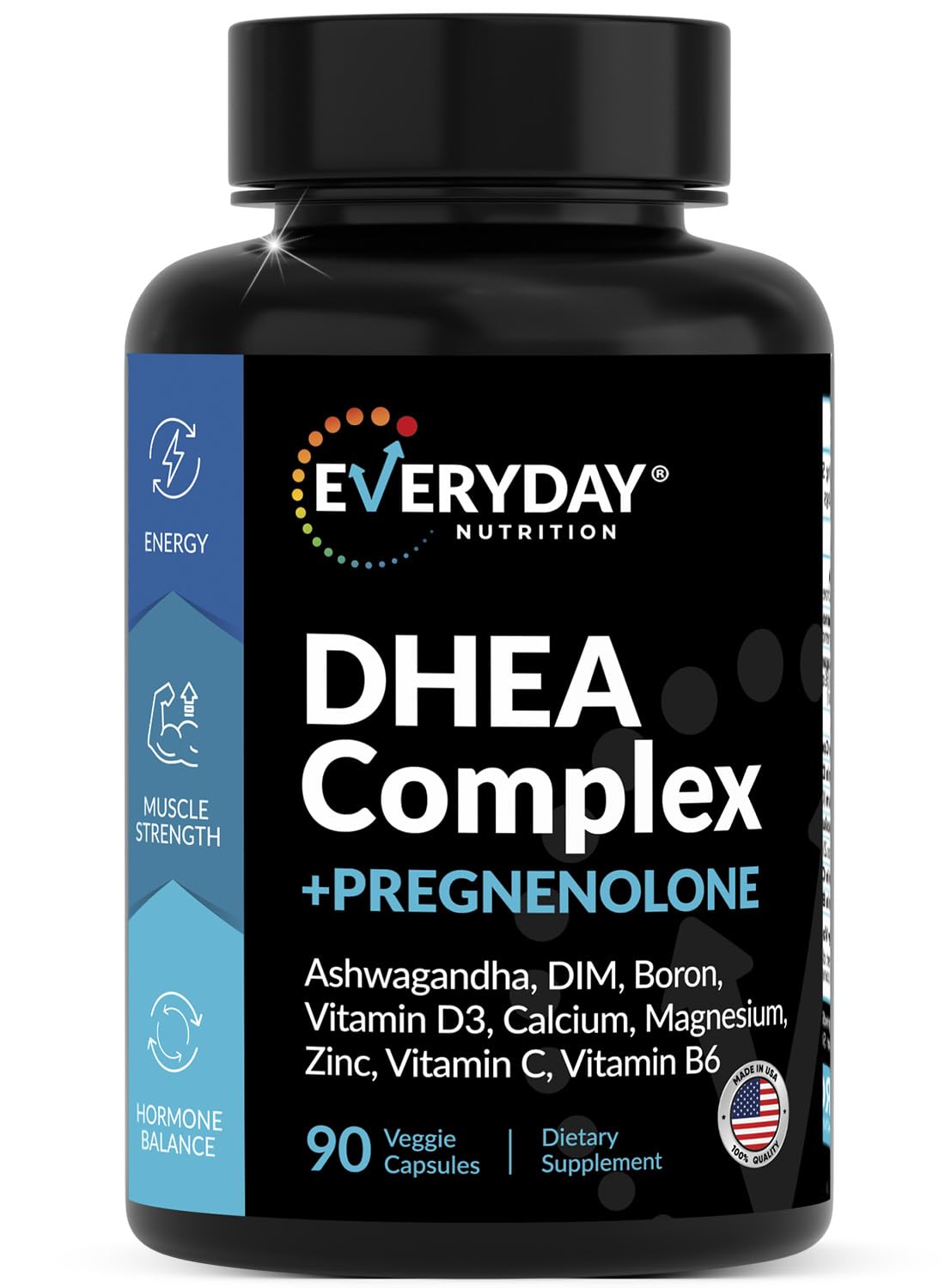 DHEA micronized multivitamins for energy