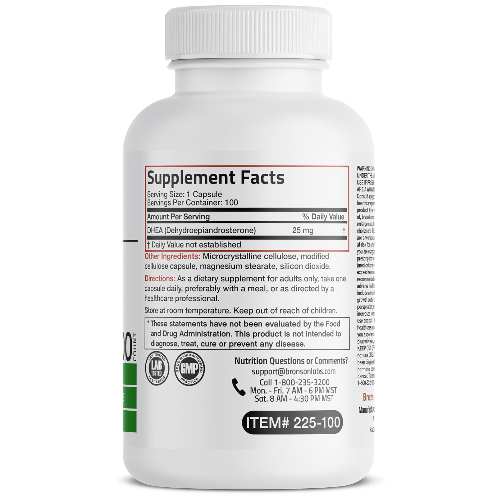 DHEA multivitamin for men's health