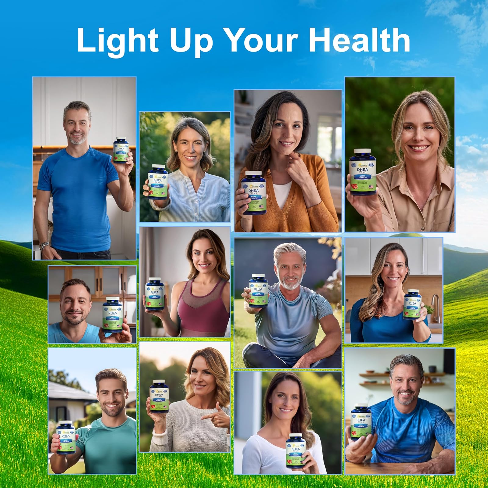 DHEA multivitamin for men’s wellness