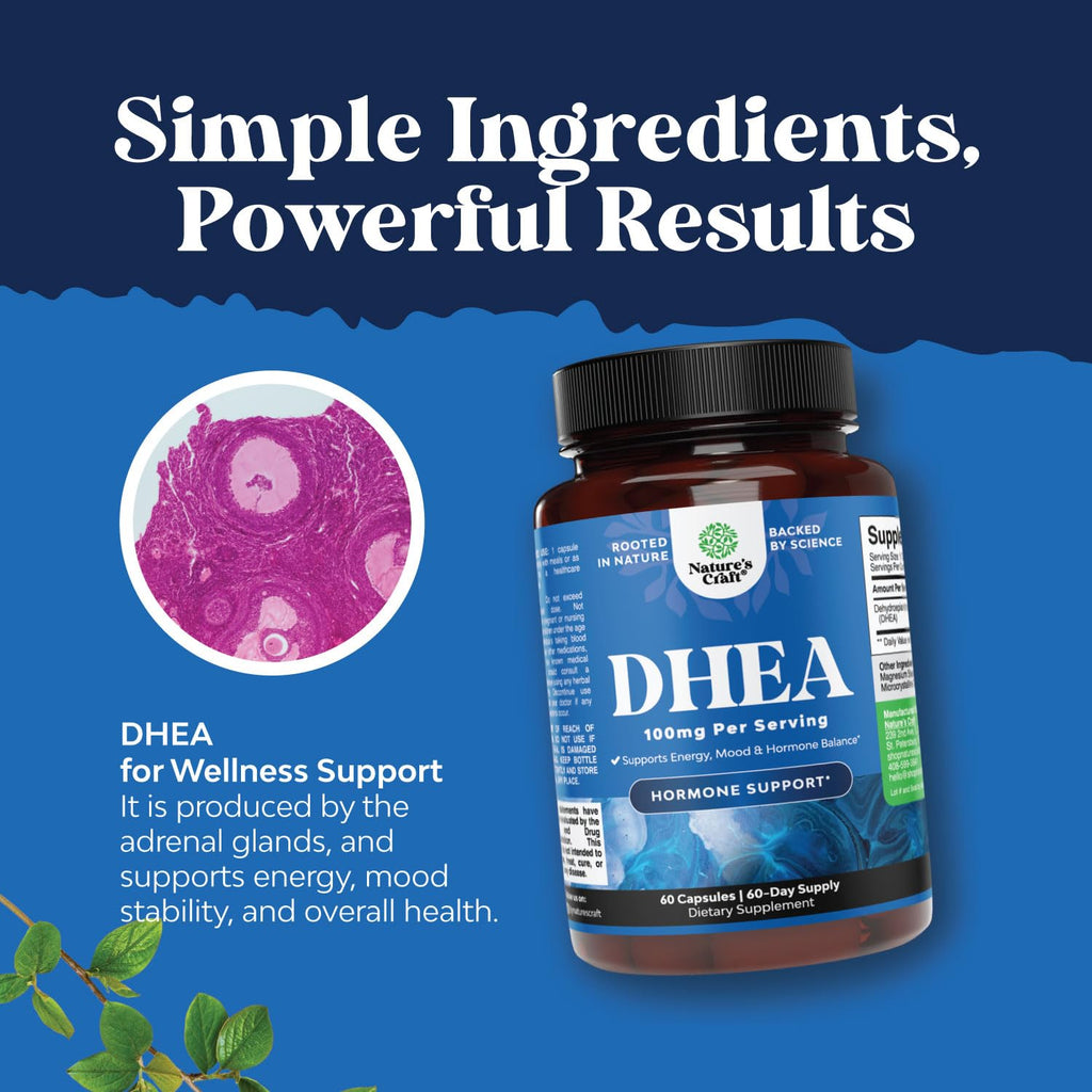 DHEA multivitamin for men's wellness