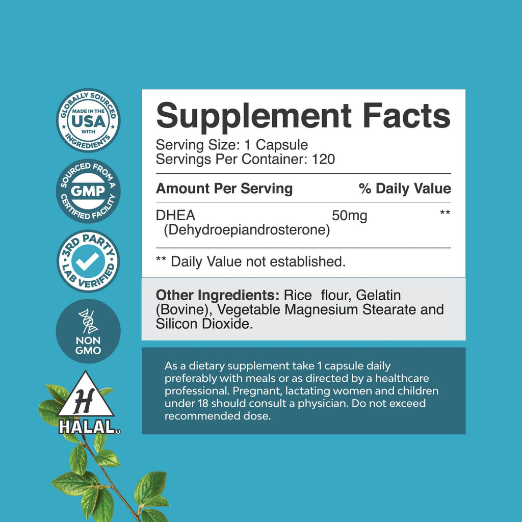 DHEA multivitamin for seniors vitality