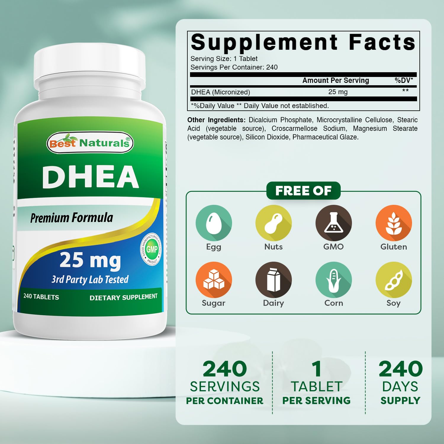 DHEA multivitamins for men