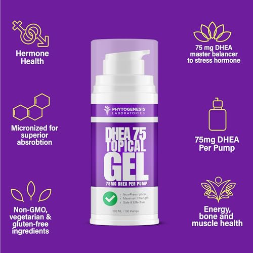 DHEA pump for convenient daily use