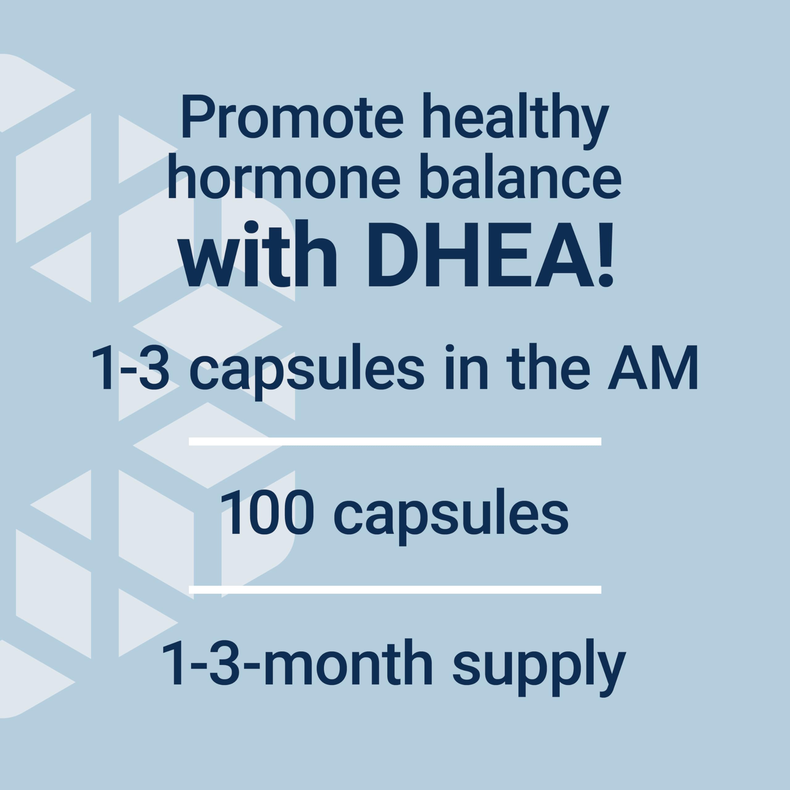 DHEA supplement for energy boost