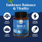 DHEA supplement for energy boost