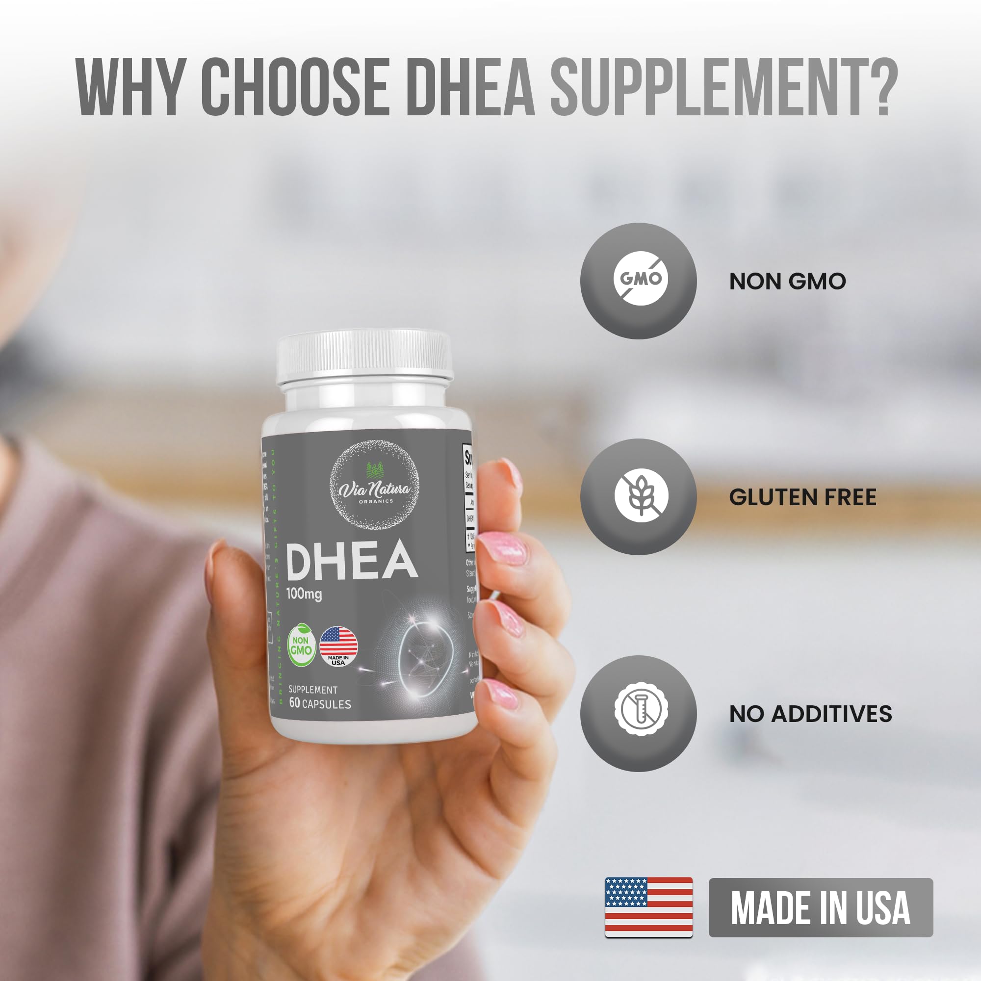 DHEA supplement for hormonal balance