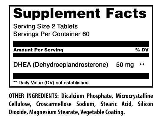 DHEA supplement for men
