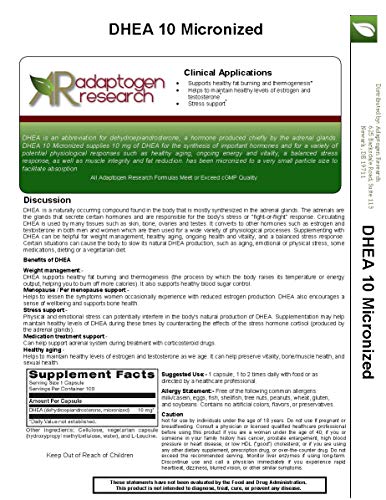 DHEA supplement for overall wellness