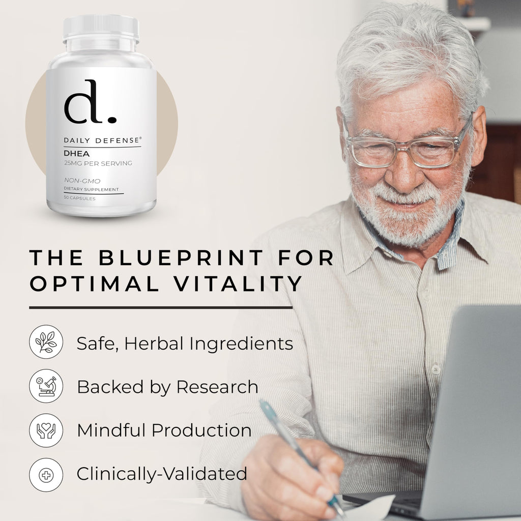 DHEA supplements for active lifestyle
