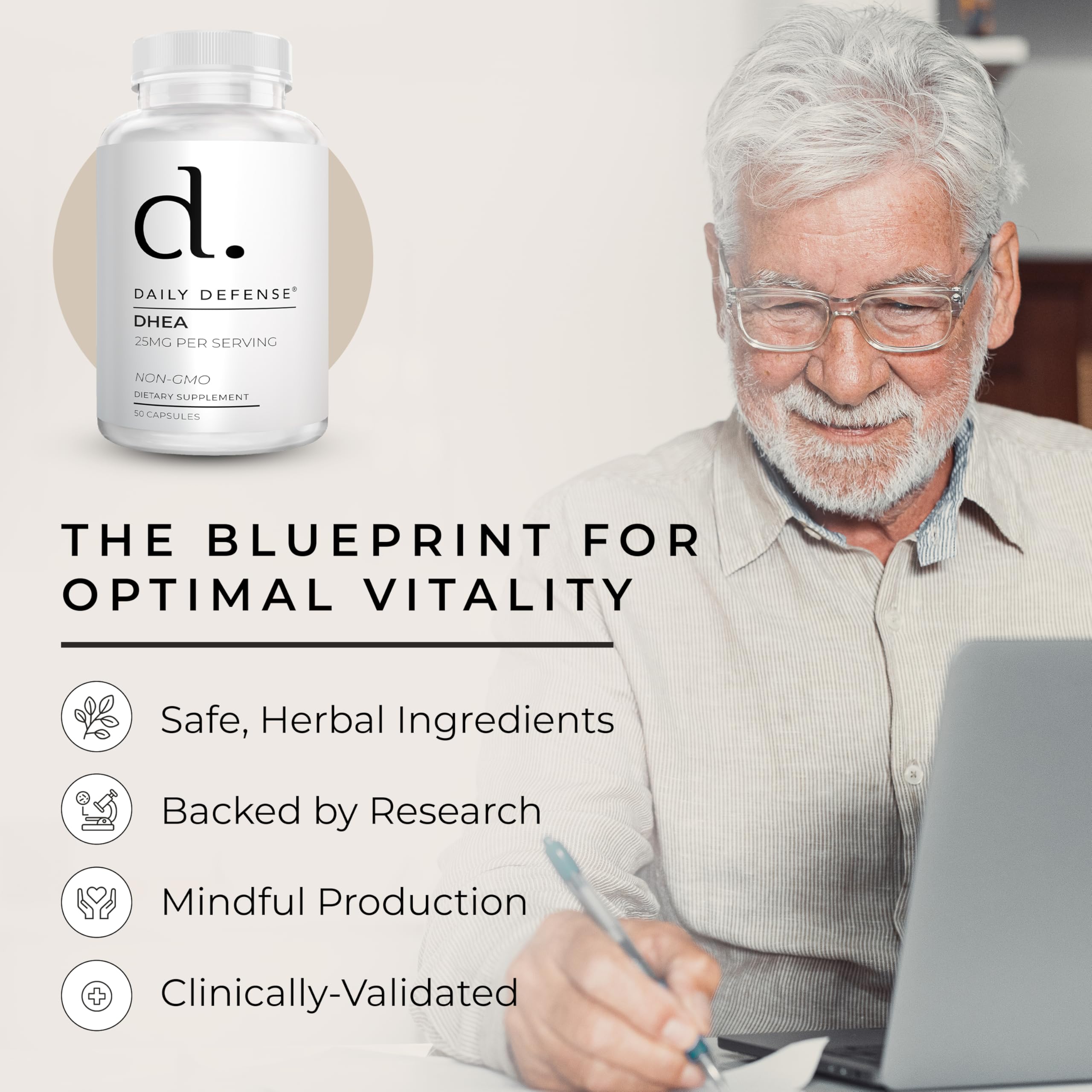 DHEA supplements for active lifestyle