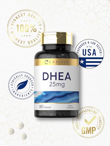 DHEA tablets for energy support