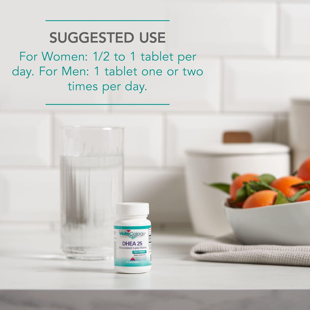 DHEA tablets for overall health support