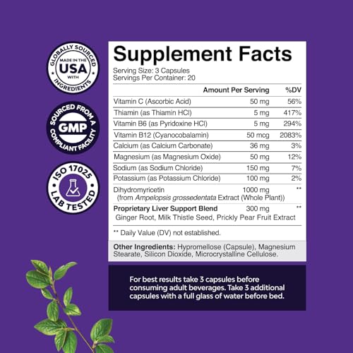 DHM and milk thistle recovery aid