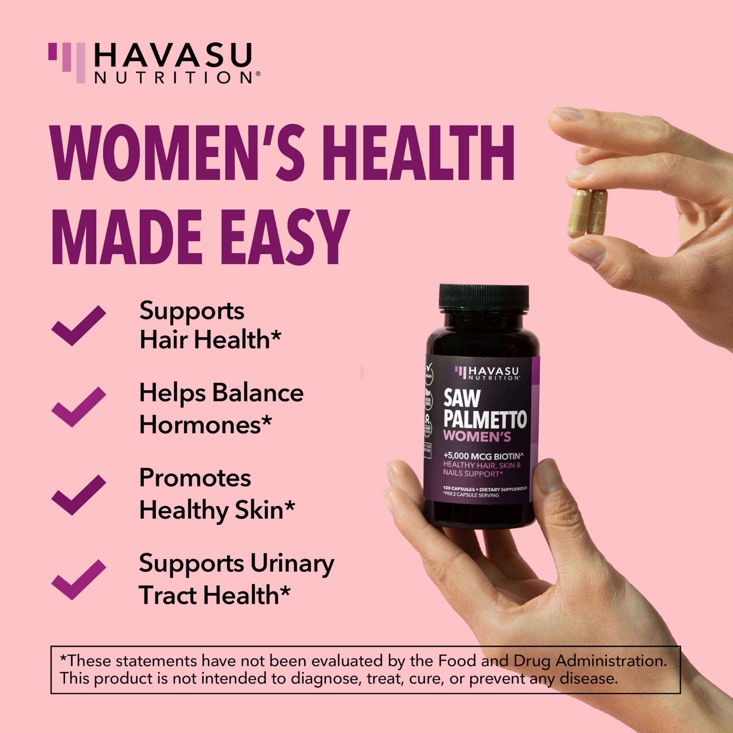 DHT blocker for women's wellness