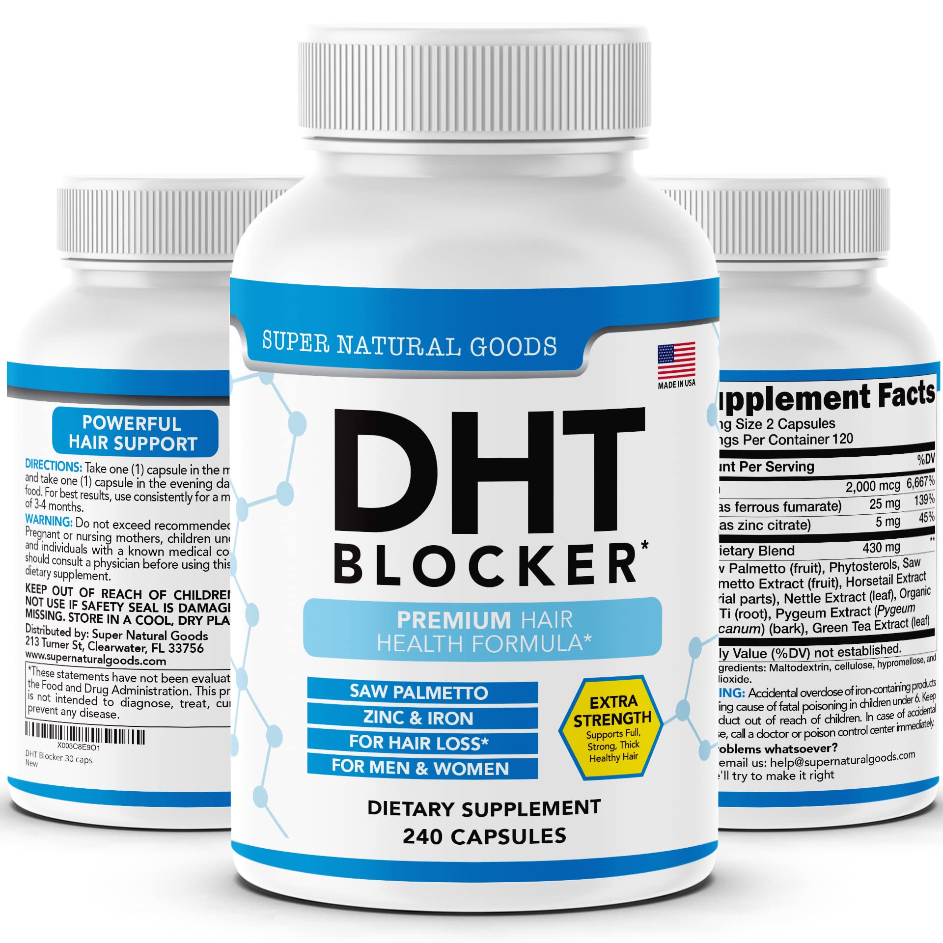 DHT Blocker hair growth supplement