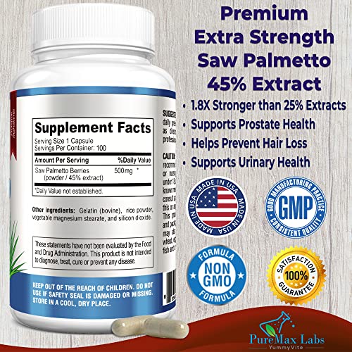 DHT blocker saw palmetto supplement