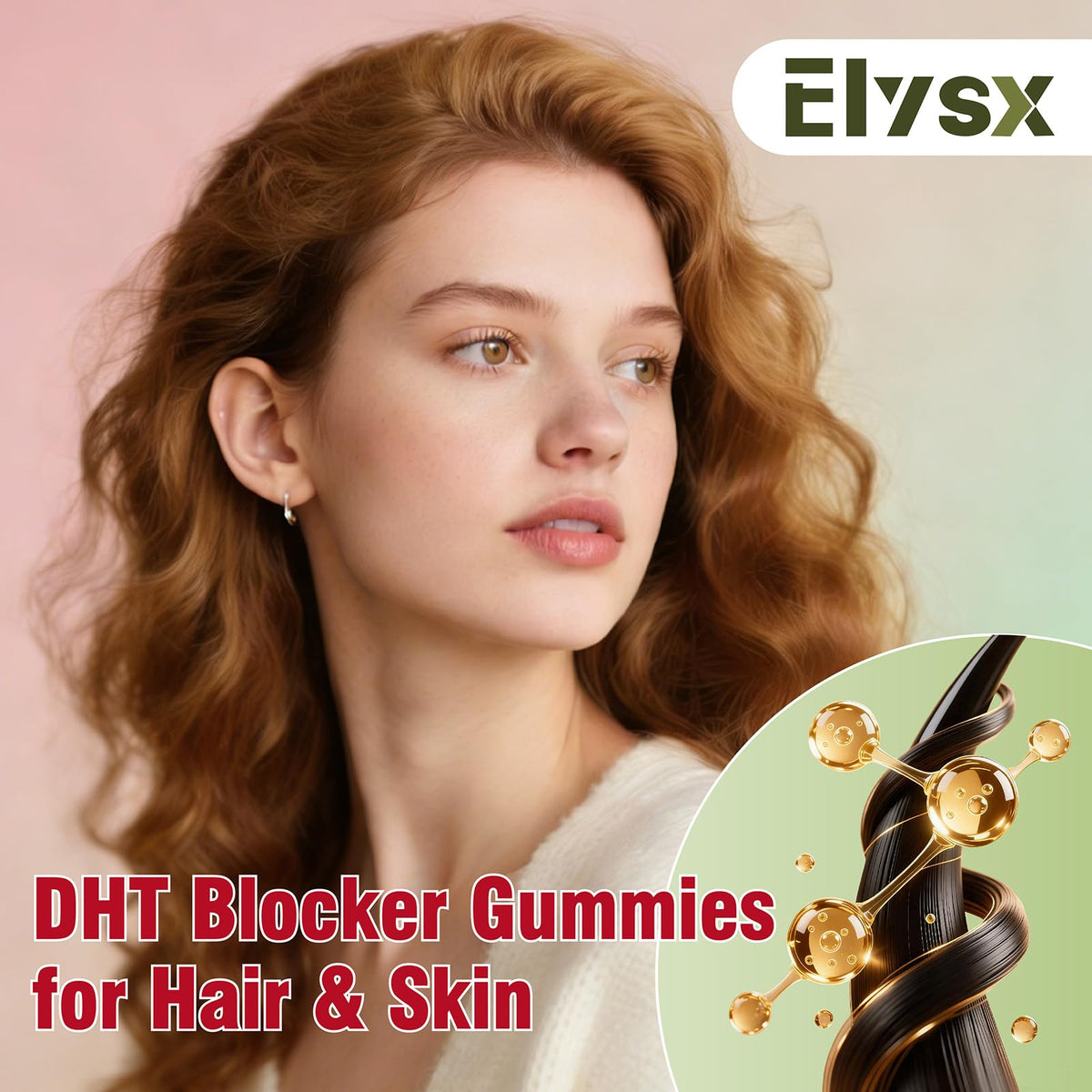 DHT blocking gummies for thicker hair