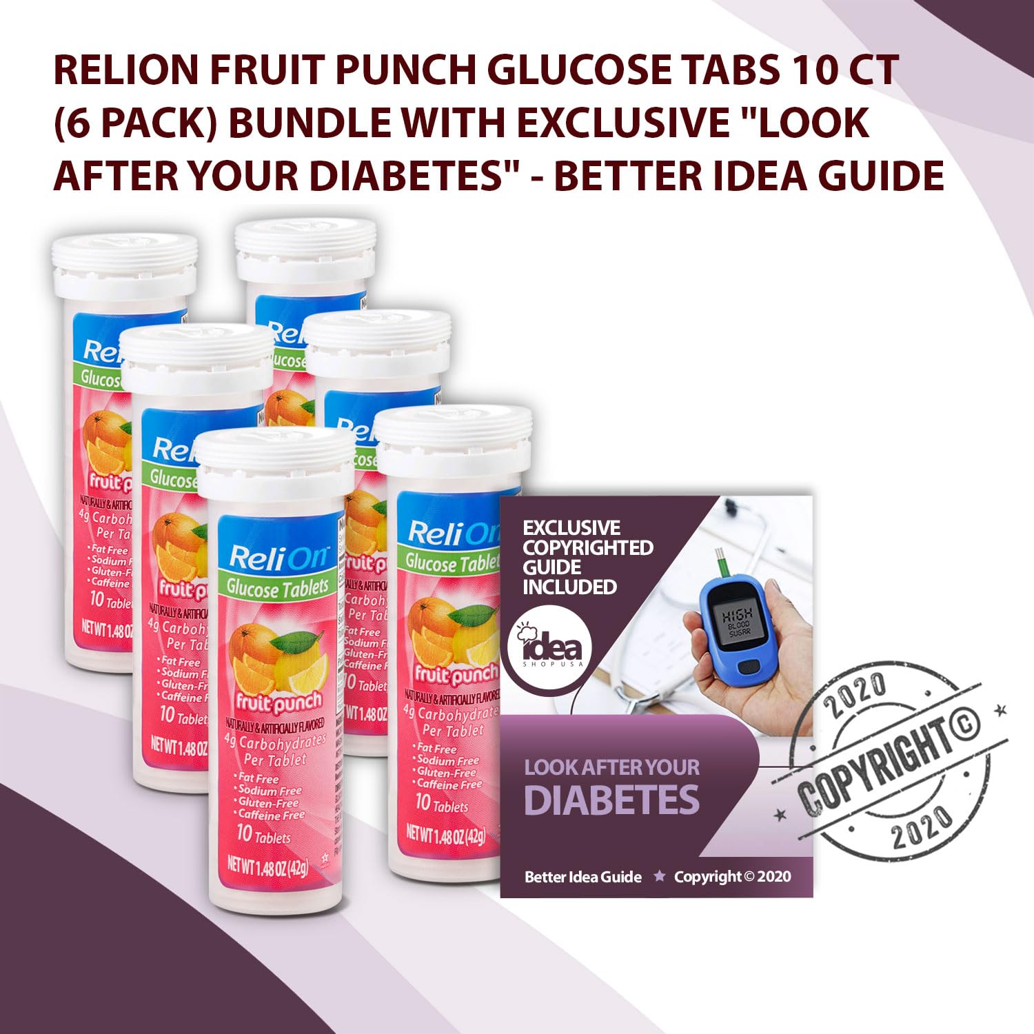 diabetes management glucose tablets