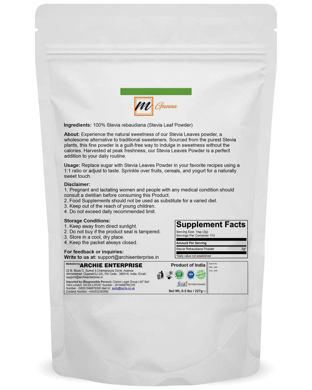 diabetic-friendly stevia sugar alternative