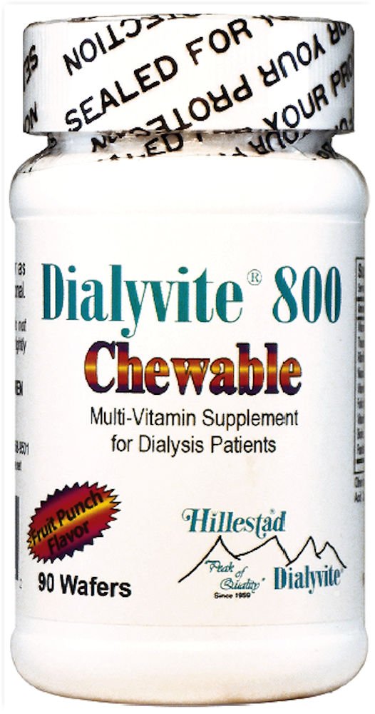 Dialyvite 800 chewable multivitamins