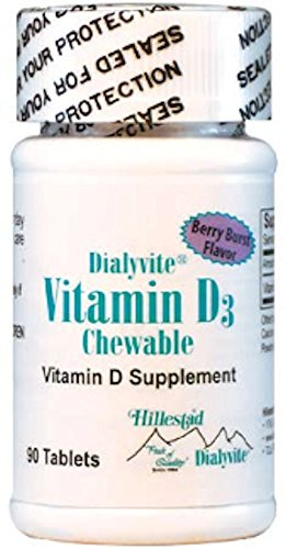 Dialyvite Vitamin D3 chewable tablets
