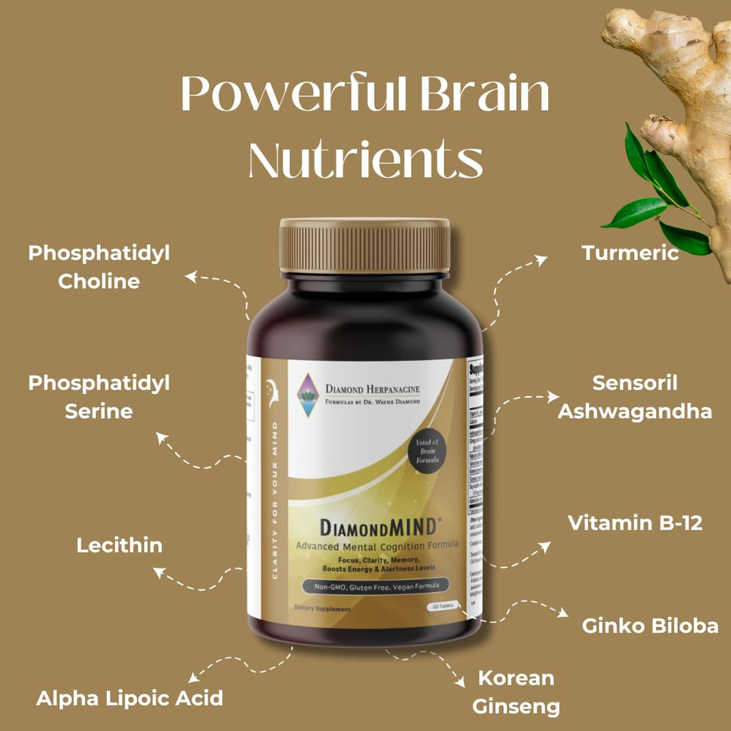 DiamondMIND multivitamin for mental clarity