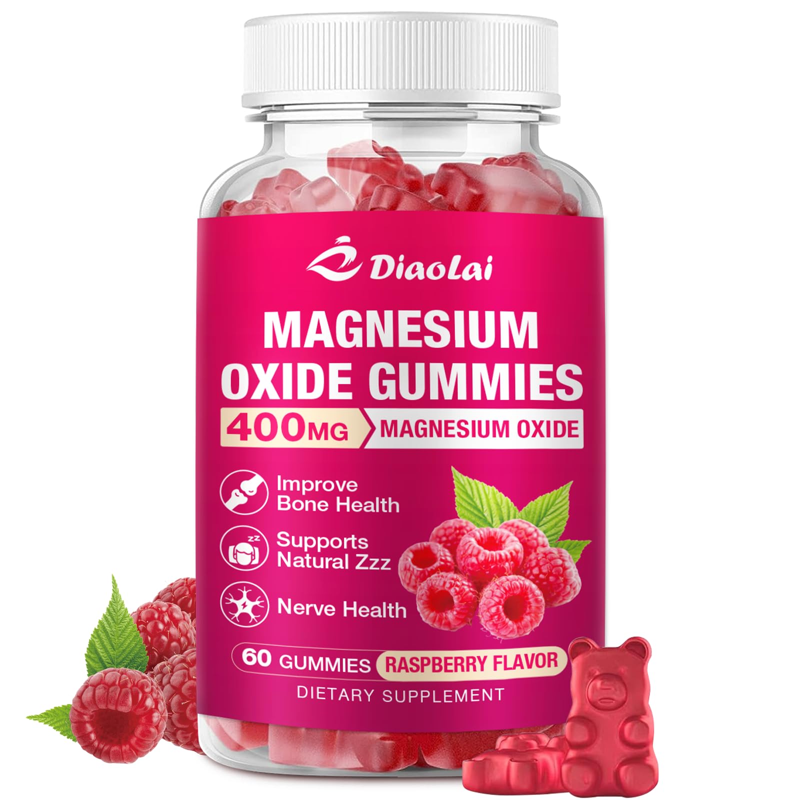 DIAOLAI Magnesium Oxide gummies for relaxation