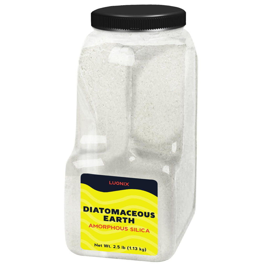 Diatomaceous earth for natural pest control