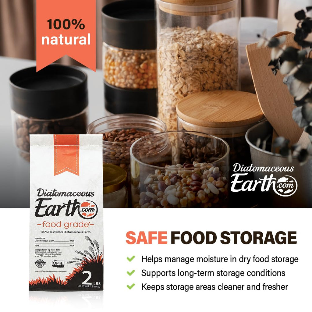 diatomaceous earth with free scoop