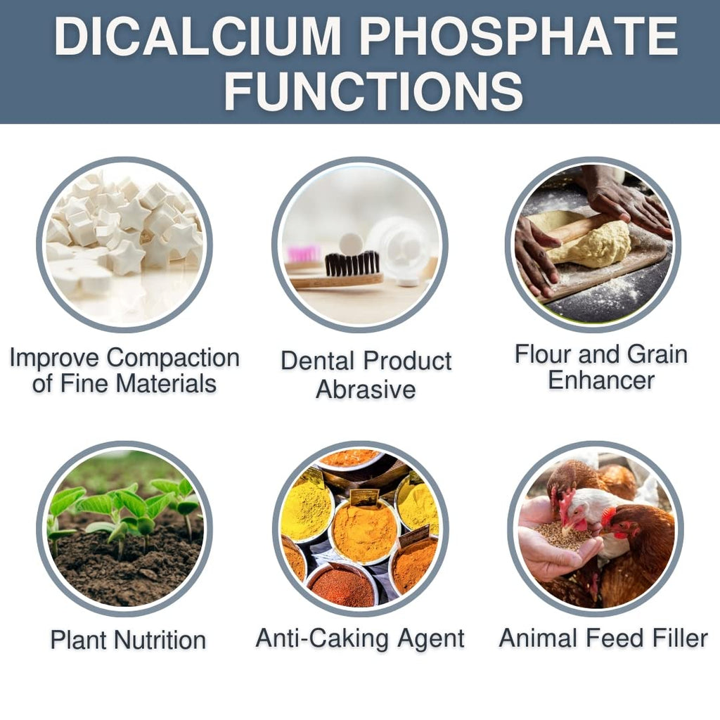 Dicalcium Phosphate for smooth supplement mixing