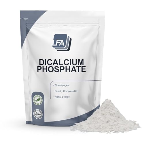 Dicalcium phosphate powder for supplements
