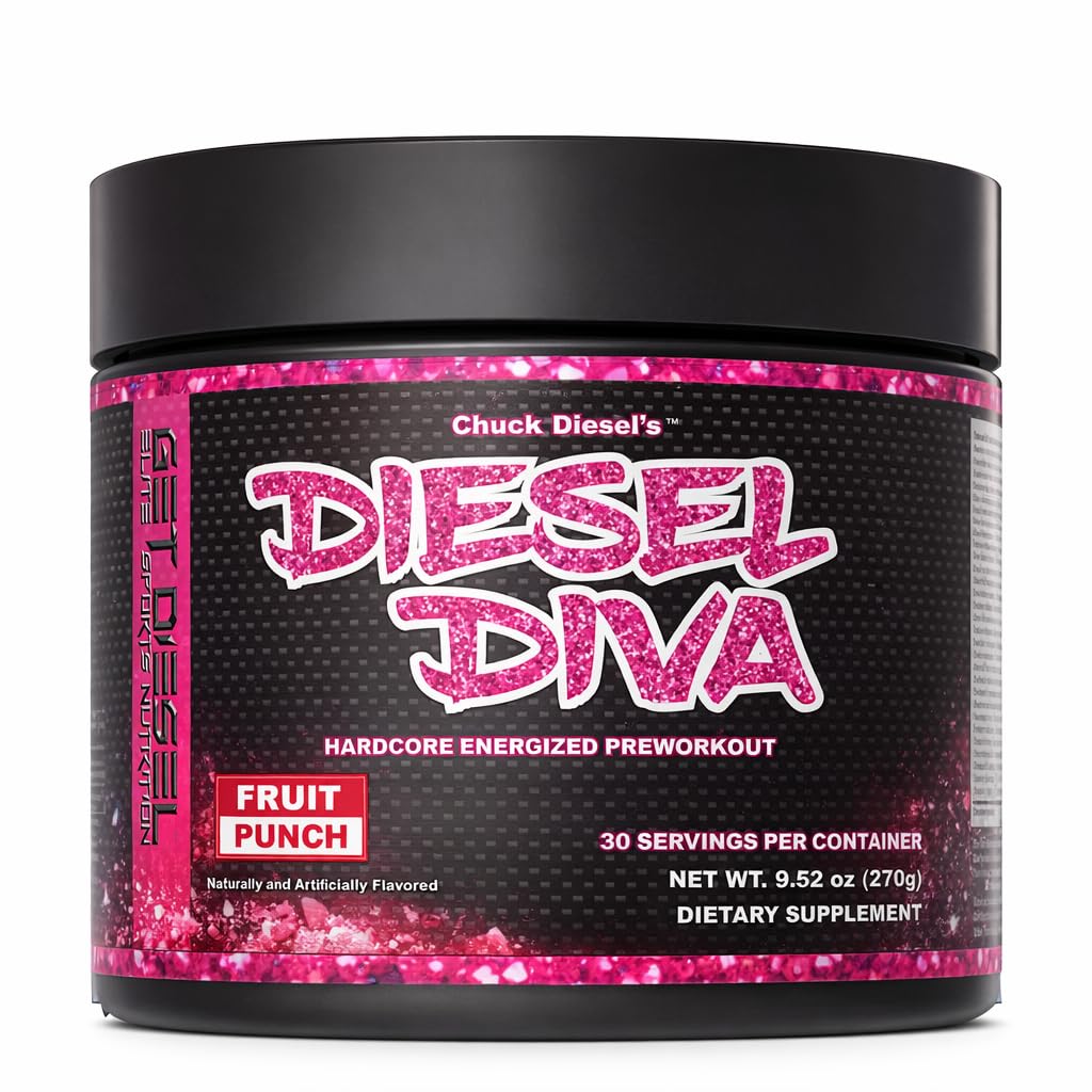DIESEL DIVA pre workout energy boost