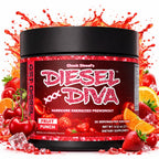 DIESEL DIVA pre workout for intense workouts