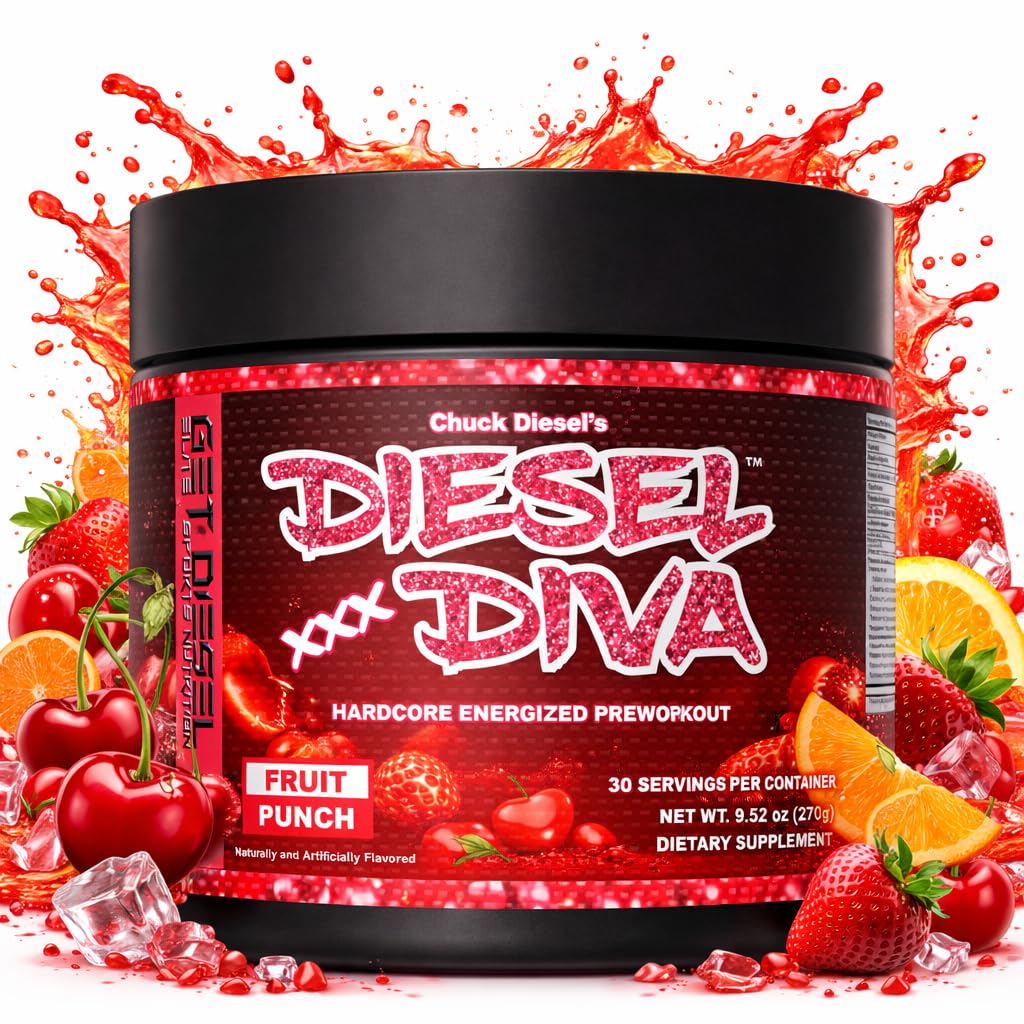 DIESEL DIVA pre workout for intense workouts