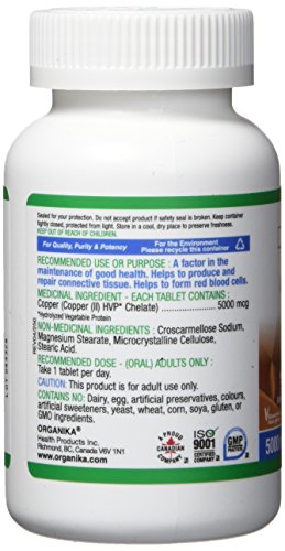 dietary copper for overall health