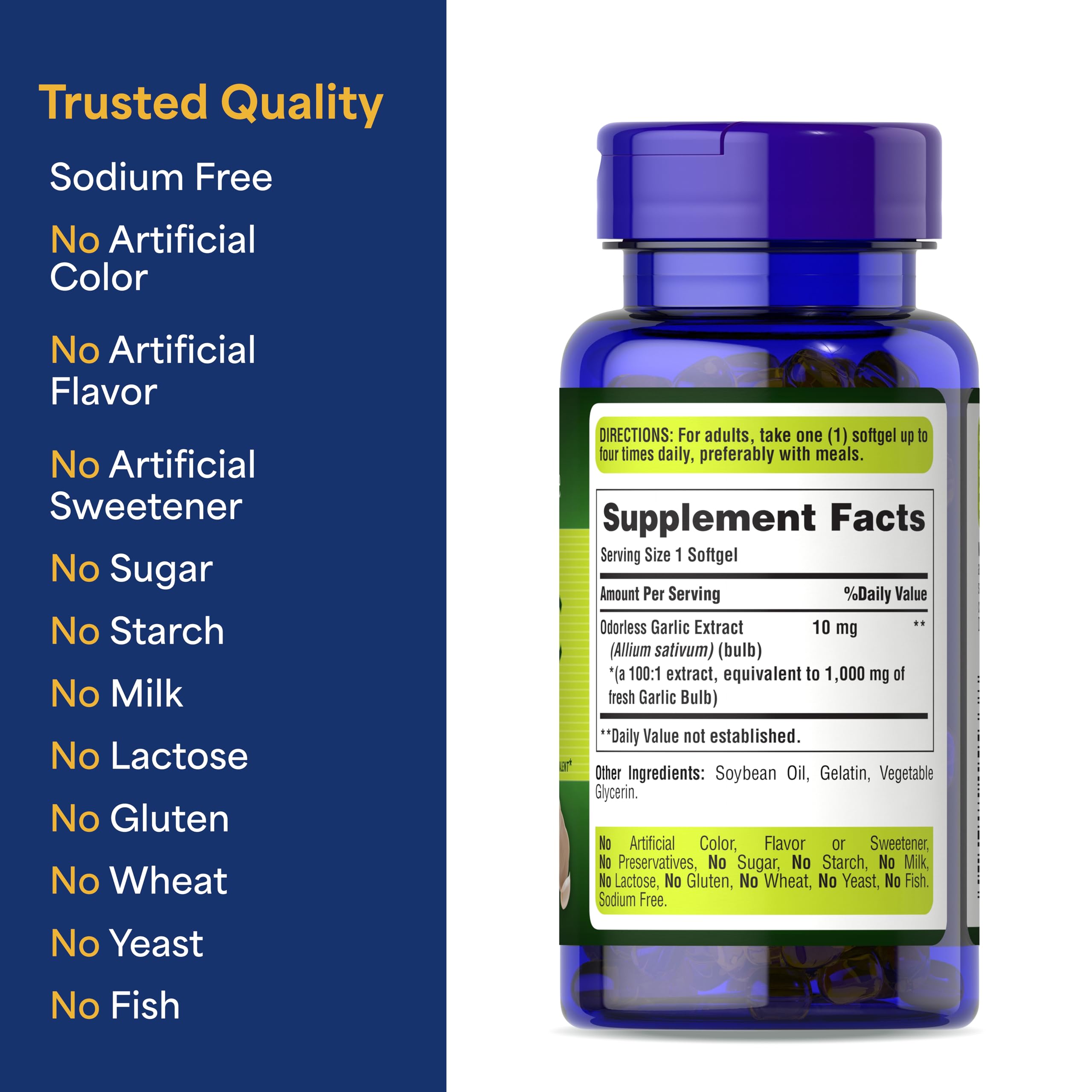 dietary garlic supplement for vitality