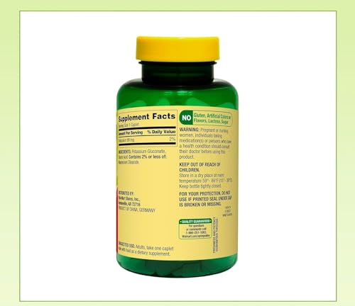 dietary potassium for muscle function