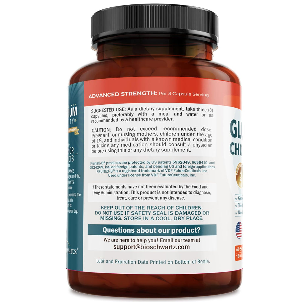 difference between glucosamine sulfate and chondroitin