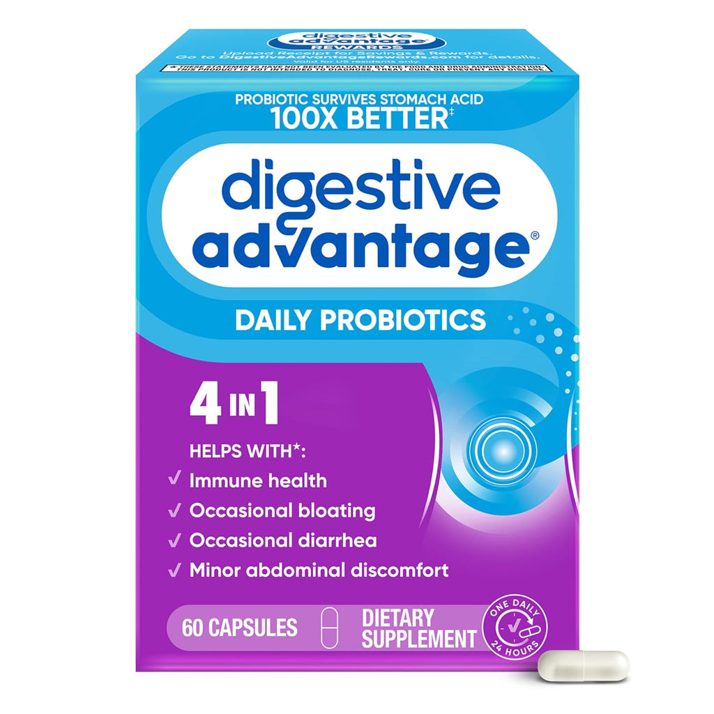 Digestive Advantage daily probiotics capsules