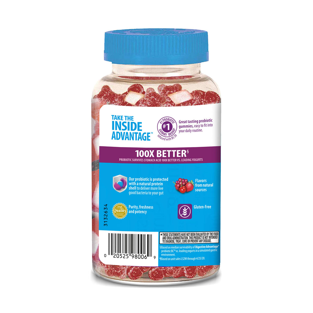 Digestive Advantage probiotic gummies benefits