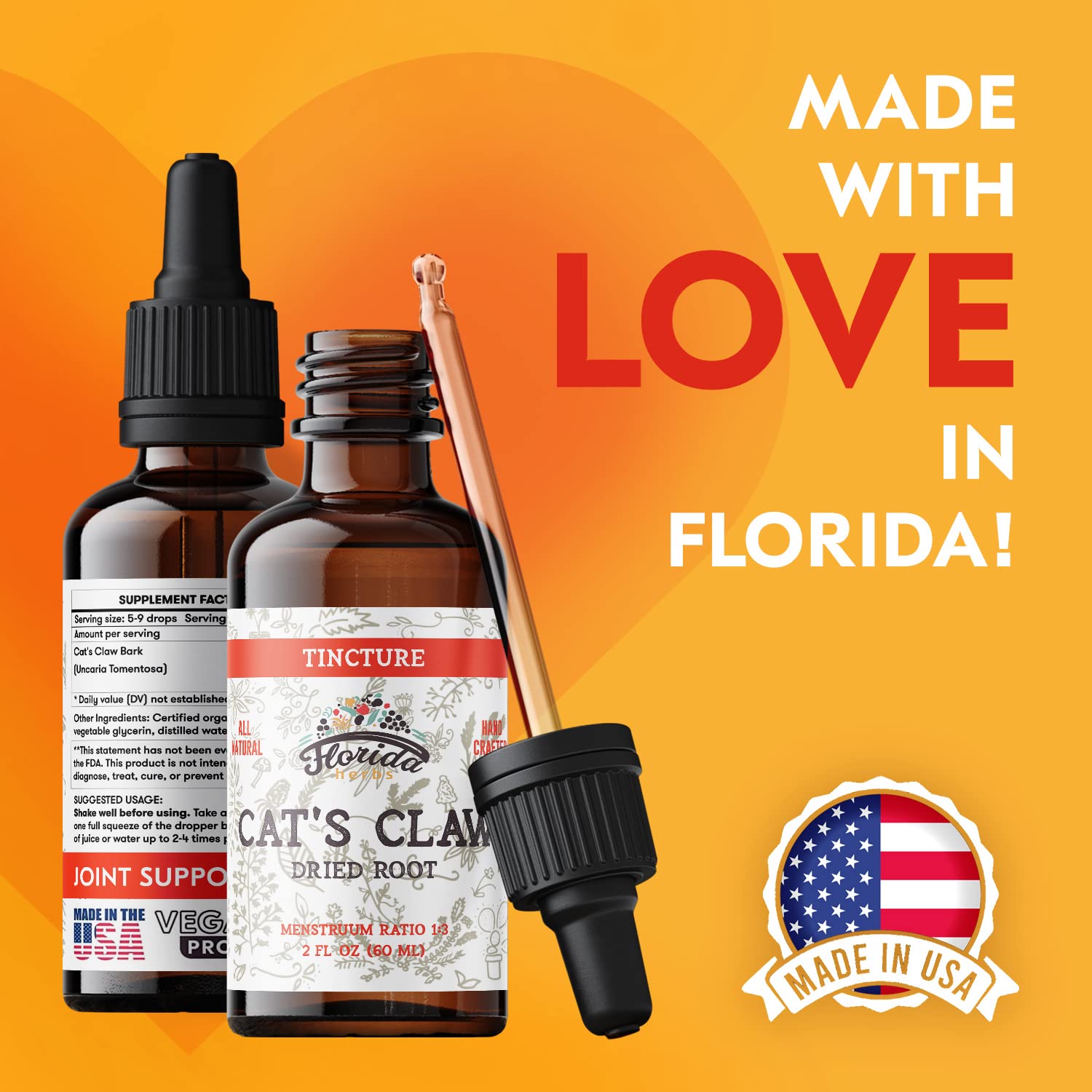 Digestive aid blended vitamin drops