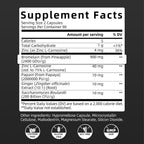 Digestive aid bromelain 2 pack