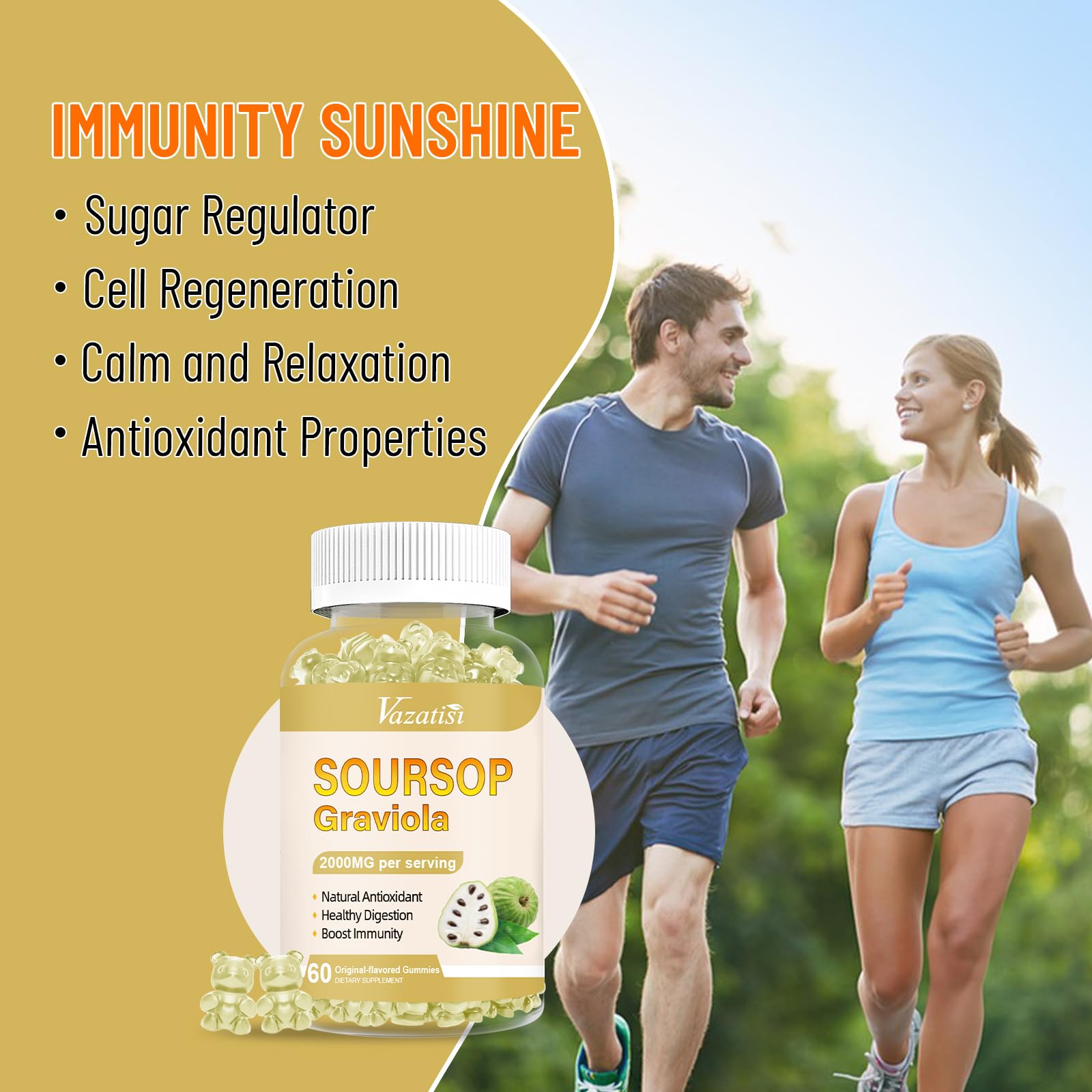 digestive aid gummies with soursop