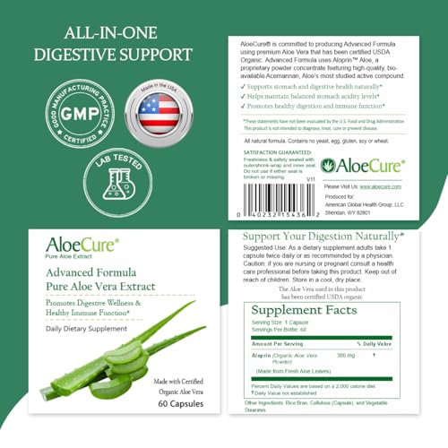 digestive comfort with aloe vera extract